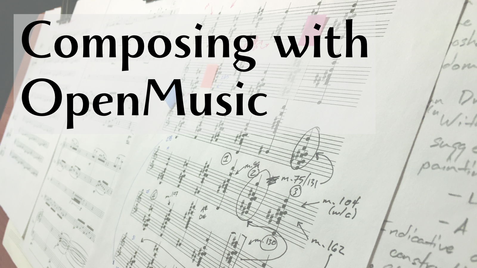 OpenMusic – Peter A. Underhill